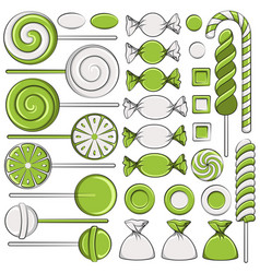 Peppermint candy Royalty Free Vector Image - VectorStock