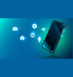 Mobiletechnology2 Royalty Free Vector Image - VectorStock