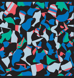 Modern seamless pattern design with colorful Vector Image