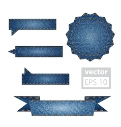 Rock music outfit jeans set Royalty Free Vector Image