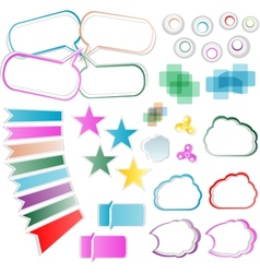 Design elements text box Royalty Free Vector Image