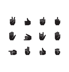 Hands doodles expression gestures human hands Vector Image