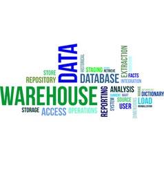 Word cloud data structure Royalty Free Vector Image