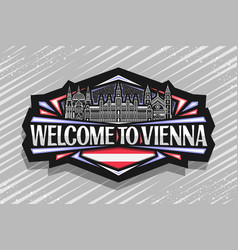 Logo for vienna Royalty Free Vector Image - VectorStock