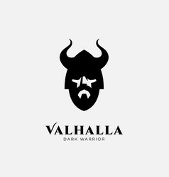 Valhalla symbol of scandinavian ancient viking Vector Image