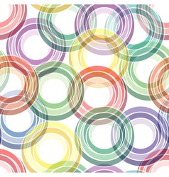 Seamless circle pattern Royalty Free Vector Image