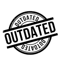 Outdated rubber stamp Royalty Free Vector Image