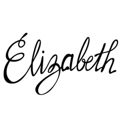 Sheila name lettering Royalty Free Vector Image