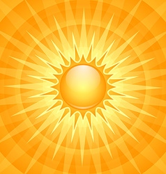Big shining sun Royalty Free Vector Image - VectorStock