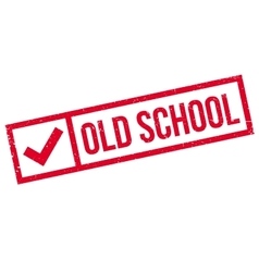 Old school stamp Royalty Free Vector Image - VectorStock