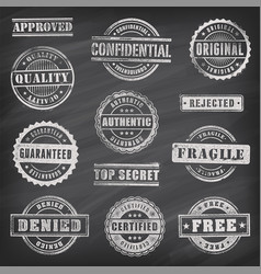 Grunge rubber stamps Royalty Free Vector Image