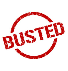 Busted stamp Royalty Free Vector Image - VectorStock