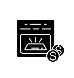 Unallocated metal account icon Royalty Free Vector Image