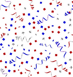 Party streamers silhouette surprise Royalty Free Vector