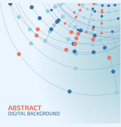 Abstract connection Royalty Free Vector Image - VectorStock
