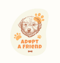 Adopt me please sign Royalty Free Vector Image