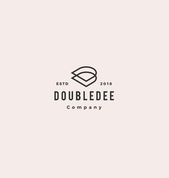 Dd wing logo Royalty Free Vector Image - VectorStock