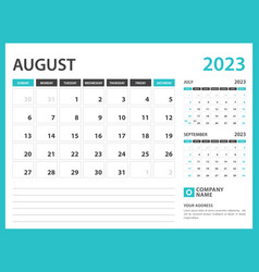 Desk calendar 2022 design-july 2022 template Vector Image
