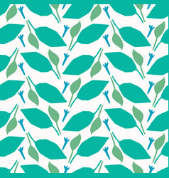 Abstract nature cut out shapes pattern Royalty Free Vector