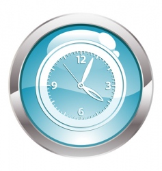 Gloss button with exclamation point Royalty Free Vector