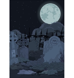 Cemetery Royalty Free Vector Image - VectorStock