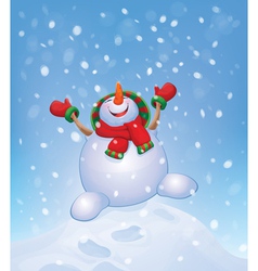 Snowman gifts Royalty Free Vector Image - VectorStock