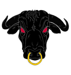 Bull Royalty Free Vector Image - VectorStock