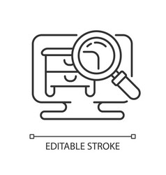 Hidden object game puzzle location find objects Vector Image