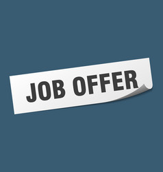Job Offer Banner Vector Images (over 2,500)
