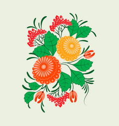 Ornament in the slavic folk style Royalty Free Vector Image