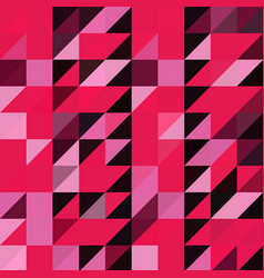 Triangle geometric shapes pattern Royalty Free Vector Image