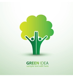 Human tree 2 Royalty Free Vector Image - VectorStock