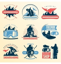 Snowboard 2 Royalty Free Vector Image - VectorStock