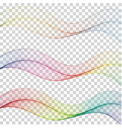 Abstract wave background rainbow waved Royalty Free Vector
