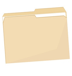 File folder Royalty Free Vector Image - VectorStock
