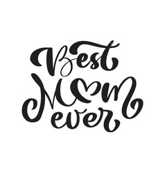 All the best text calligraphy lettering Royalty Free Vector