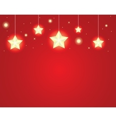 Stars on a string Royalty Free Vector Image - VectorStock