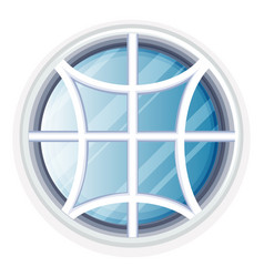 Different design of round window Royalty Free Vector Image