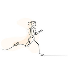 Man amd woman stretching legs line drawing Vector Image
