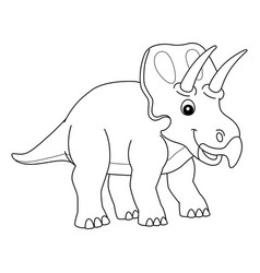 Qantassaurus coloring isolated page for kids Vector Image