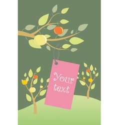 Four seasons tree Royalty Free Vector Image - VectorStock