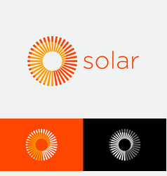 Sun spiral logo Royalty Free Vector Image - VectorStock