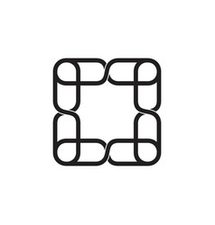 Interlocking Square Vector Images (over 2,700)
