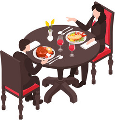 Formal dinner place setting infographics Vector Image