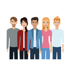 Young people icon Royalty Free Vector Image - VectorStock