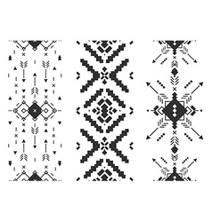 Tribal patterns Royalty Free Vector Image - VectorStock