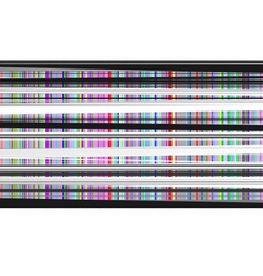 Analog tv screen close up texture Royalty Free Vector Image