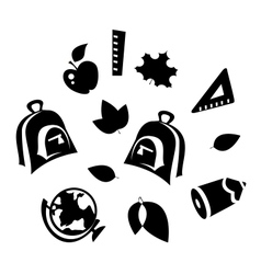 School Concept Icons Royalty Free Vector Image