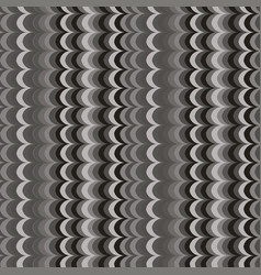 Ikat wave blue seamless pattern Royalty Free Vector Image