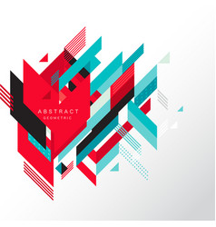 Abstract geometric pattern and background Vector Image